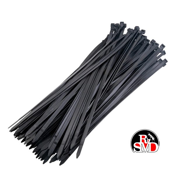 بست کمربندی پلاستیکی مشکی رنگ (mm)250*3.6 - ریز قطعه
