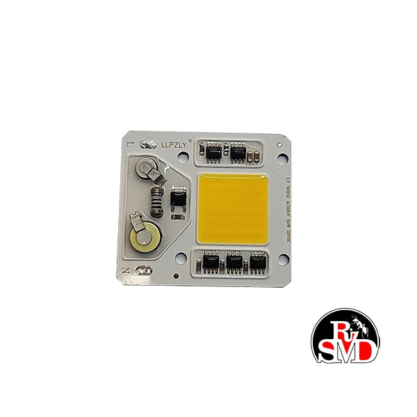 ماژول آفتابی پرژکتوری مربعی COB 50W 220V LY - ریز قطعه