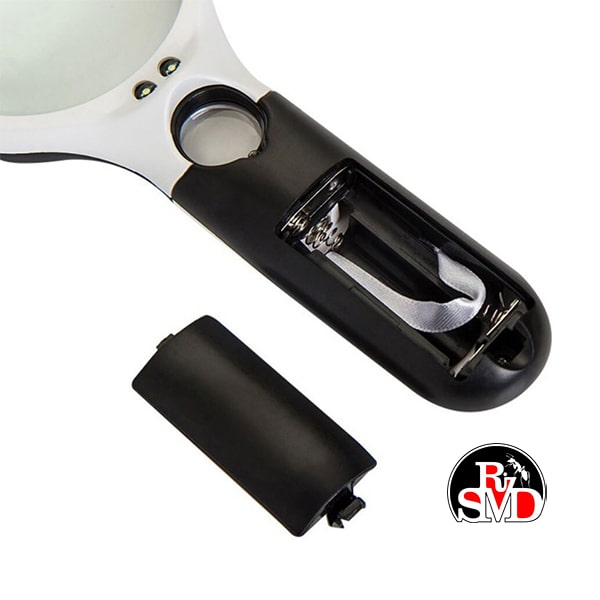 ذره بین دستی ۲ لنز SOMO SM171 LED - ریز قطعه