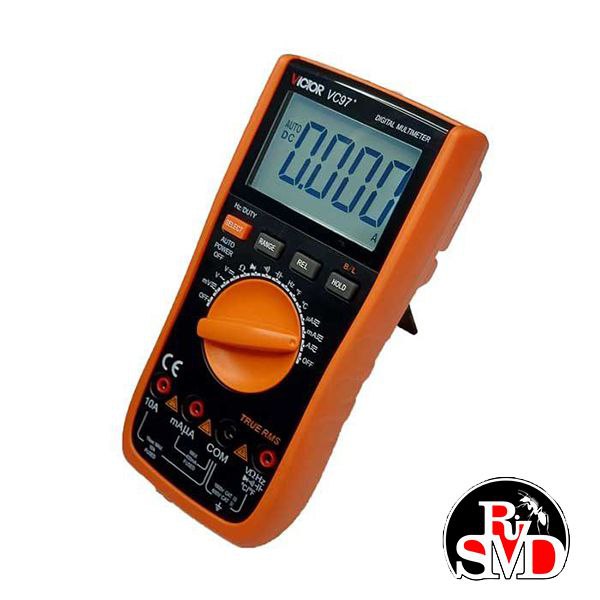 اهم متر دیجیتالی اصلی Victor VC97 Plus - ریز قطعه