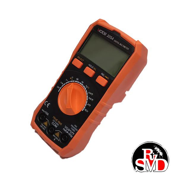 مولتی متر دیجیتال ویکتور مدل VICTOR 205A - ریز قطعه